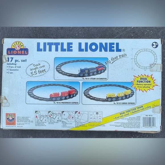 Toys | New Little Lionel Train Set With School Battery Powered Railroad ...